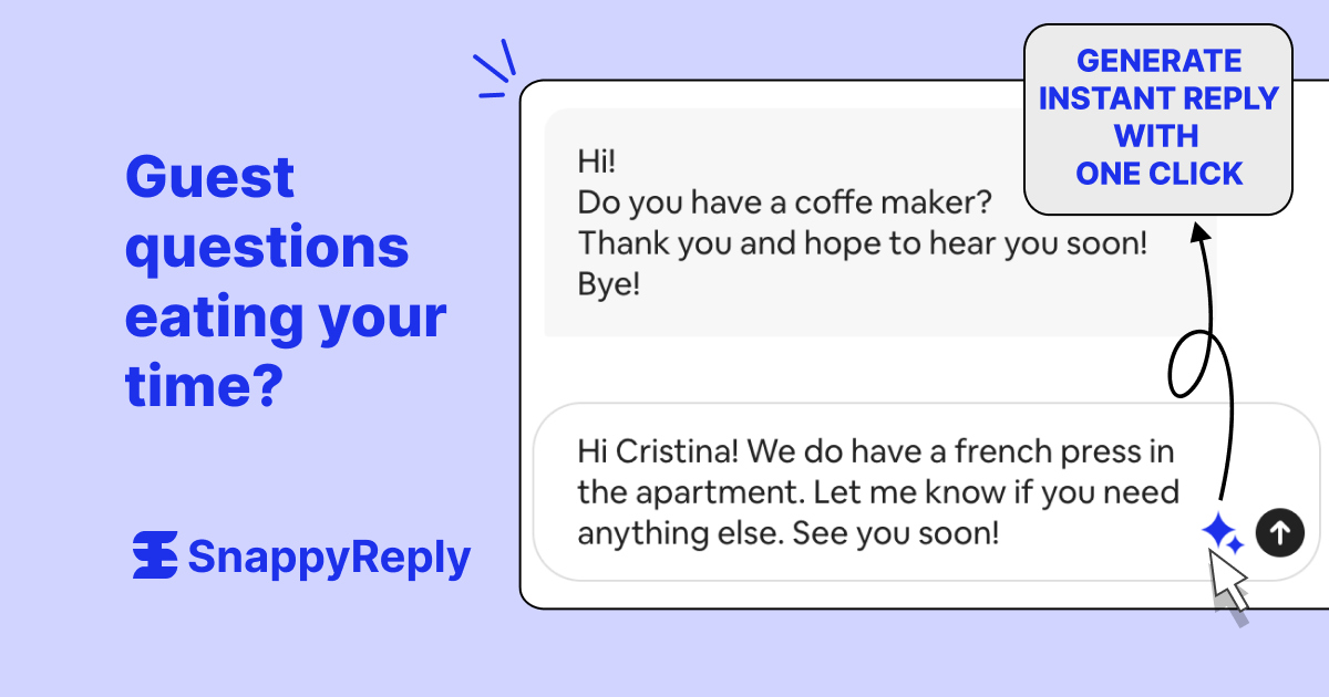 Snappy Reply | Property Manager's AI Assistant
